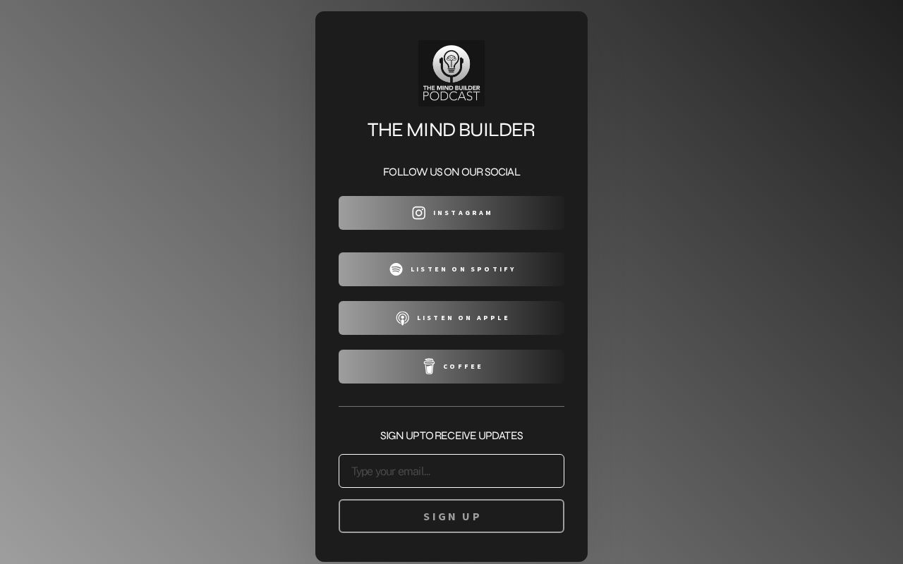 The Mind Builder Podcast